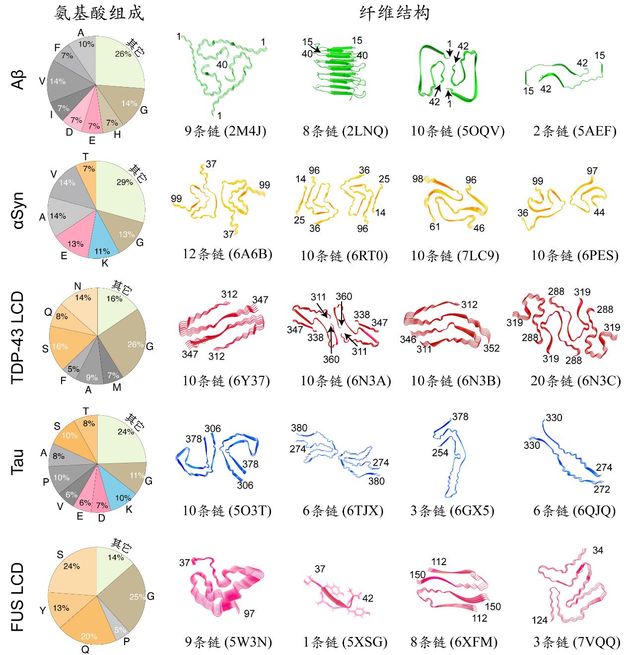 Advances in the investigation of pathological aggregation and liquid ...